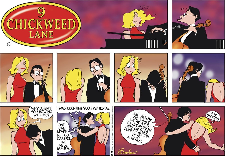 9 Chickweed Lane by Brooke McEldowney for December 29, 2024 | GoComics