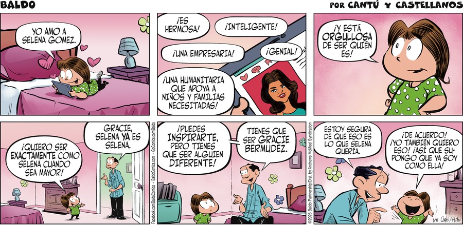 Baldo en Español by Hector D. Cantú and Carlos Castellanos for March 16, 2025 | GoComics