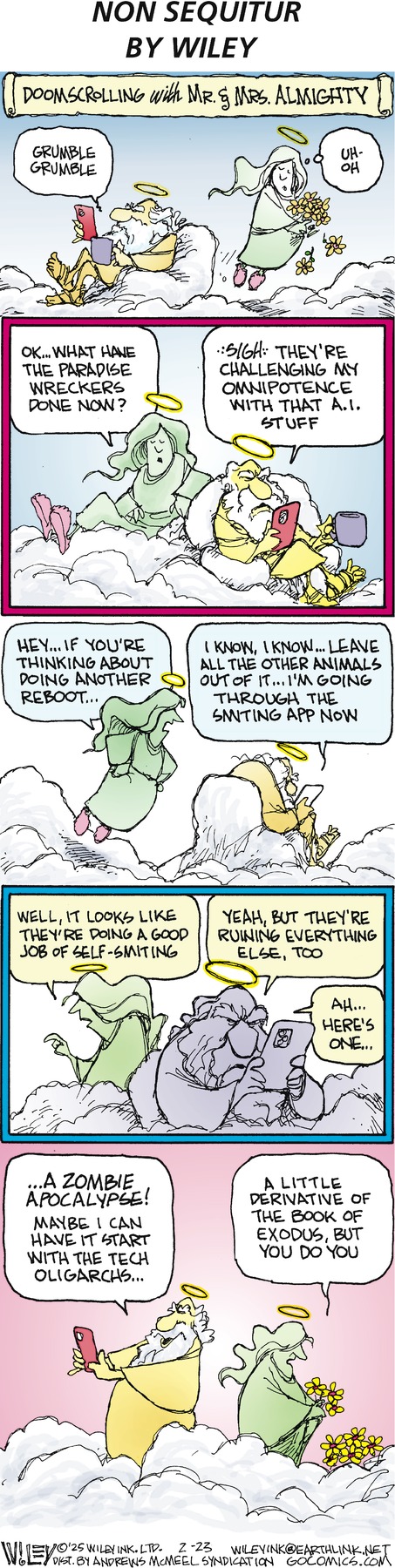 Non Sequitur by Wiley Miller for February 23, 2025 | GoComics