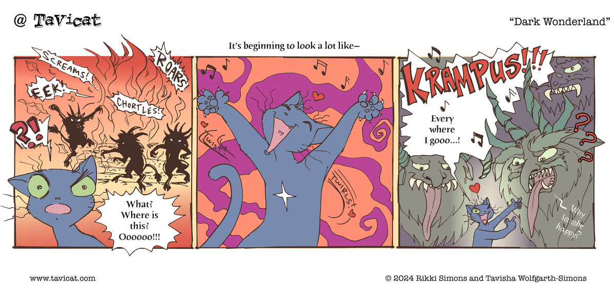 @Tavicat by Rikki Simons & Tavisha Wolfgarth-Simons for December 19, 2024 | GoComics