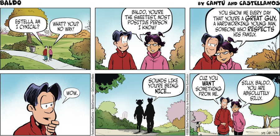 Baldo by Hector D. Cantú and Carlos Castellanos for March 23, 2025 | GoComics