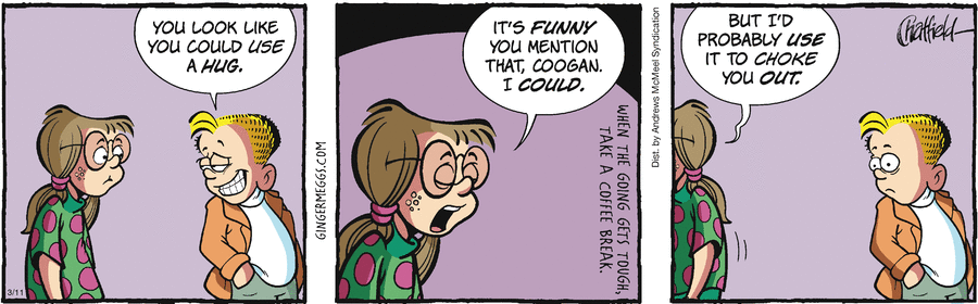 Ginger Meggs by Jason Chatfield for March 11, 2025 | GoComics