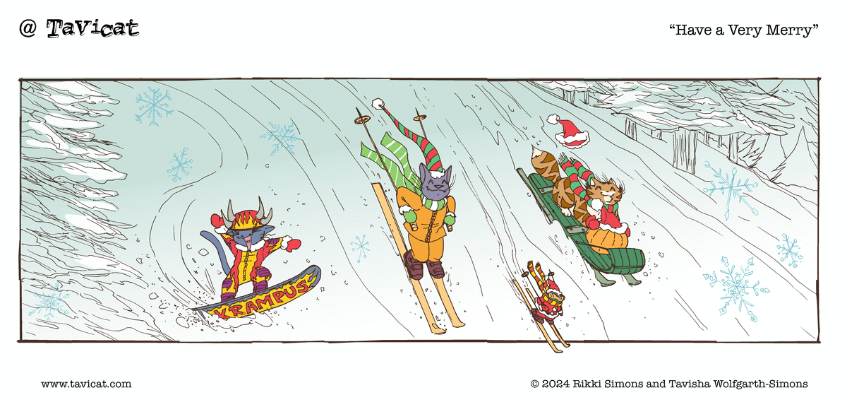 @Tavicat by Rikki Simons & Tavisha Wolfgarth-Simons for December 25, 2024 | GoComics