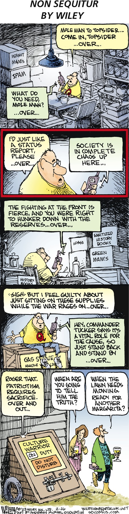 Non Sequitur by Wiley Miller for February 26, 2023 | GoComics