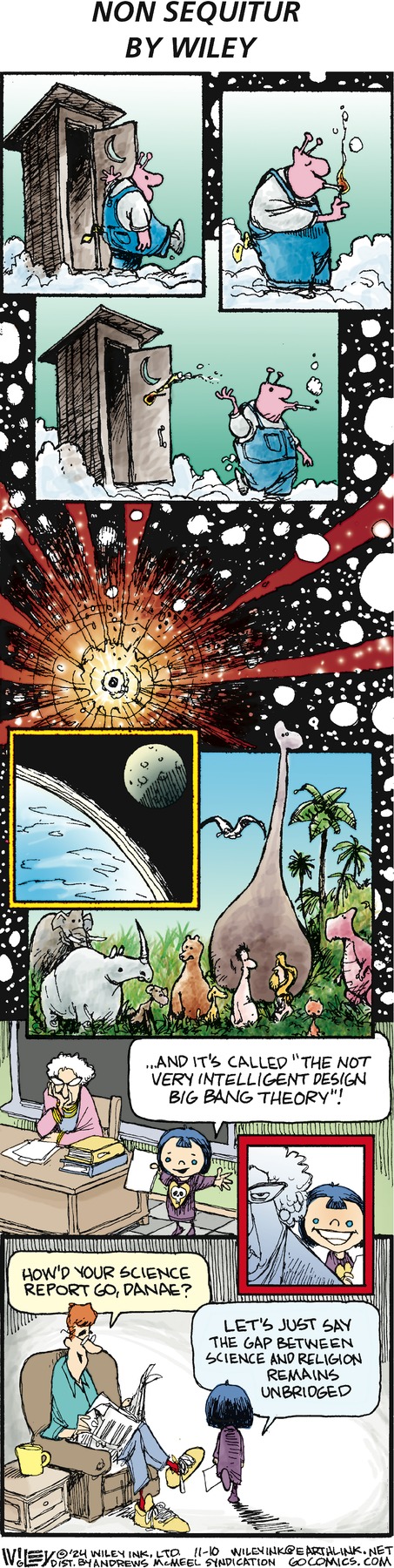 Non Sequitur by Wiley Miller for November 10, 2024 | GoComics