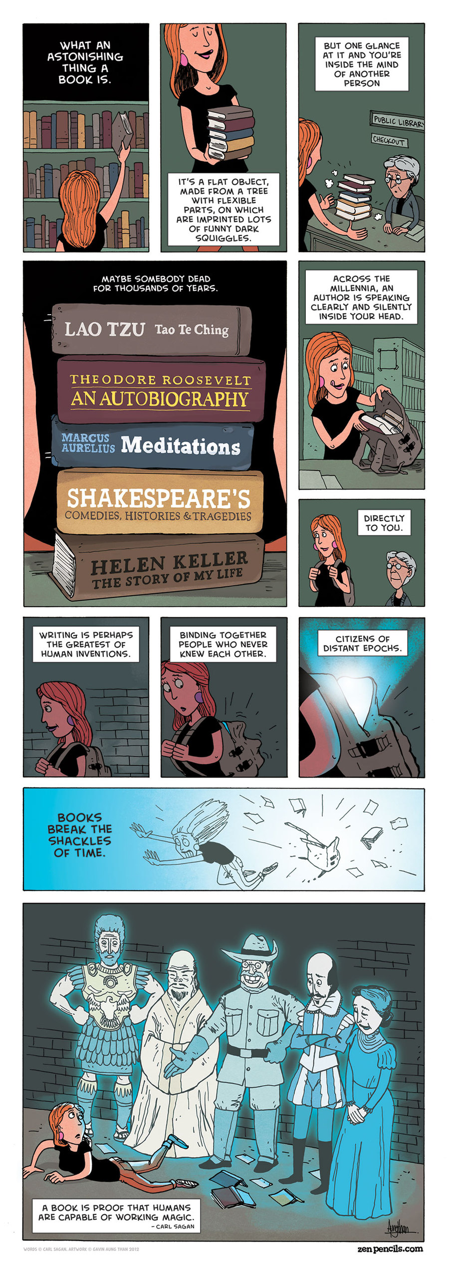 Zen Pencils by Gavin Aung Than for July 22, 2024 | GoComics