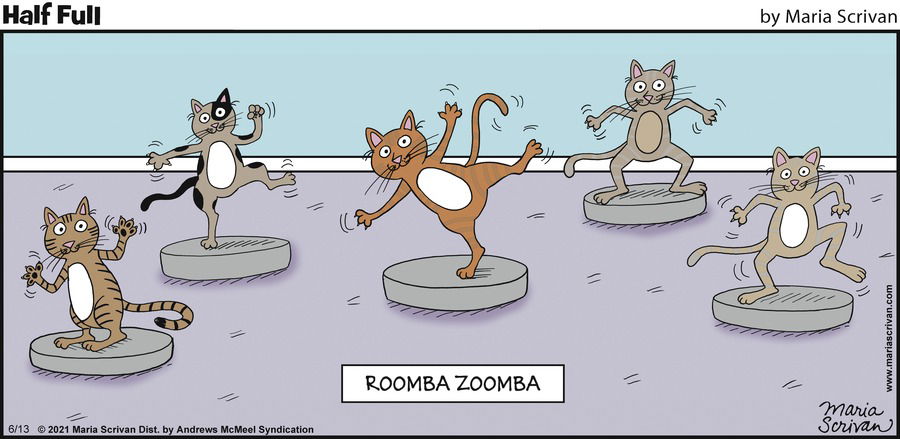 Read Half Full by Maria Scrivan on GoComics