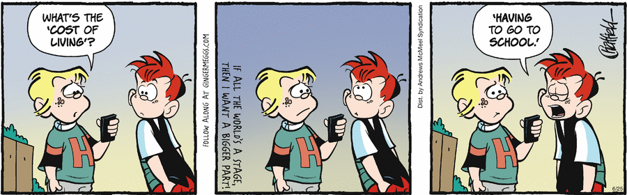 Ginger Meggs by Jason Chatfield for June 25, 2024 | GoComics