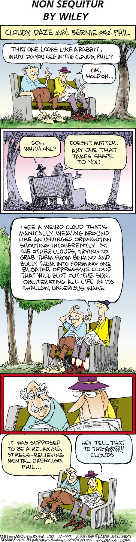 Non Sequitur by Wiley Miller for October 20, 2024 | GoComics