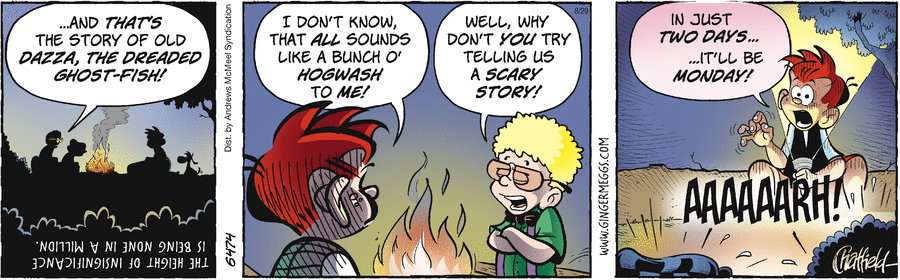 Ginger Meggs by Jason Chatfield for August 29, 2023 | GoComics