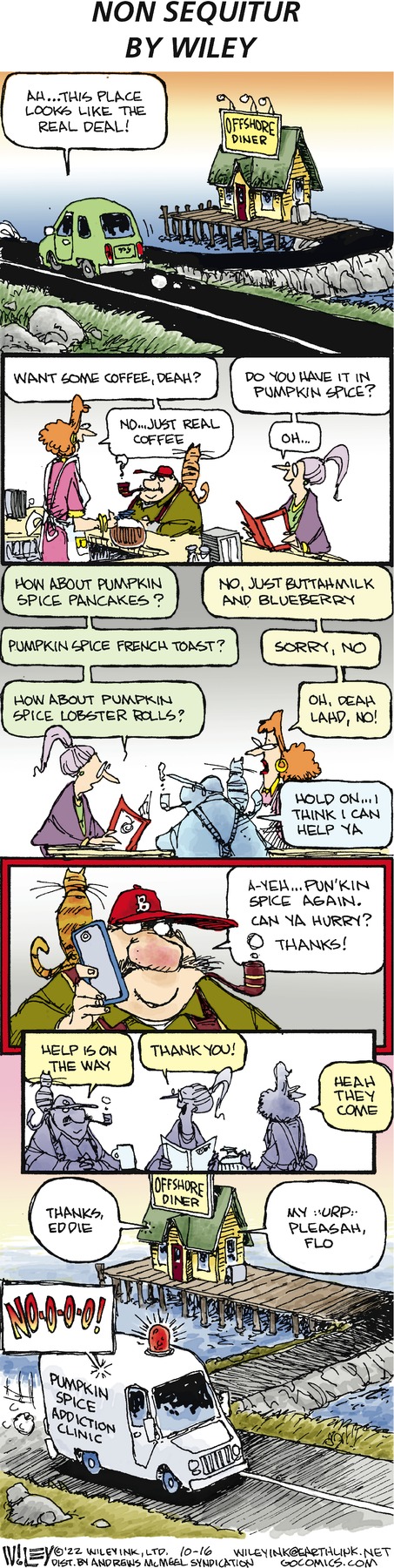 Non Sequitur by Wiley Miller for October 16, 2022 | GoComics