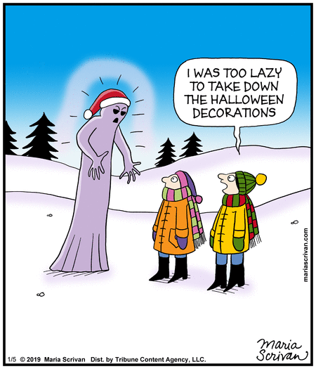 Half Full by Maria Scrivan for January 5, 2019 | GoComics