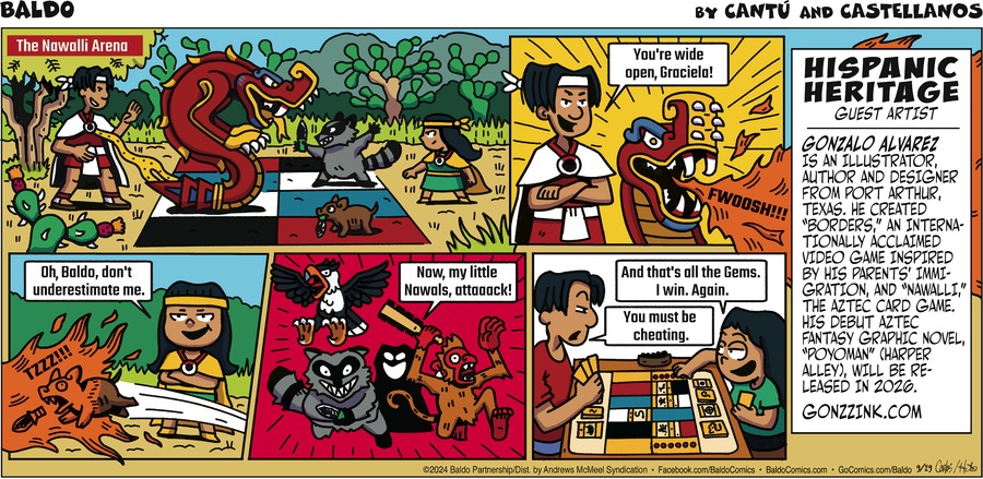 Baldo by Hector D. Cantú and Carlos Castellanos for September 29, 2024 | GoComics